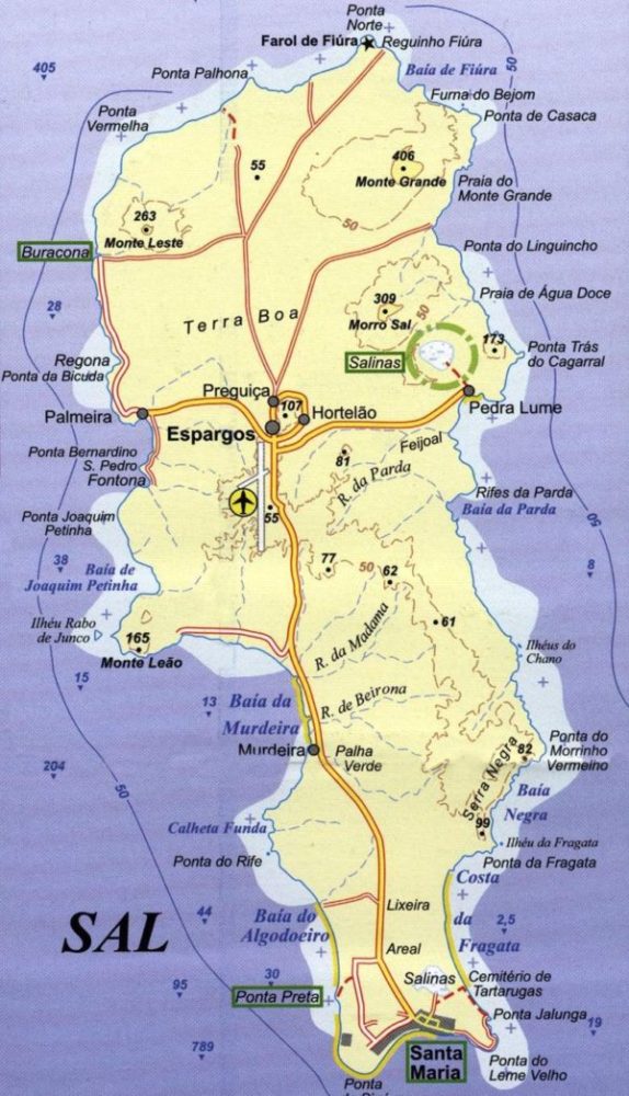 Kapverdské ostrovy: Mapa – Kapverdy na mapě světa🗺️