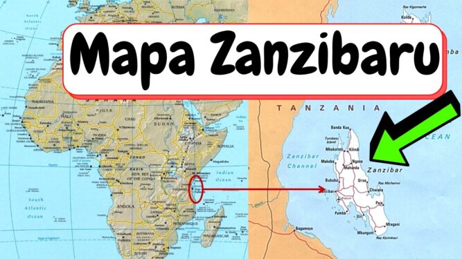 Mapa Zanzibaru [Kde se nachází?]: Ke stažení